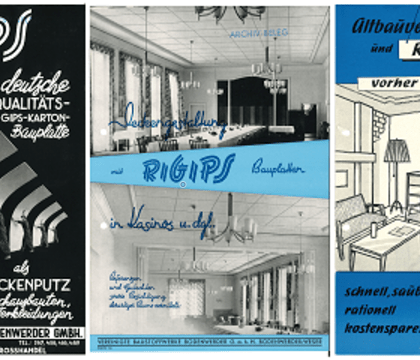 Das Unternehmen Saint-Gobain Rigips - Tradition und Qualität | Rigips