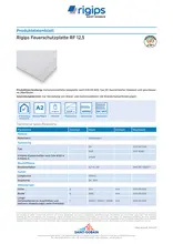 Rigips Feuerschutzplatte RF 12,5 | Rigips