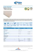 Rigidur H 12,5 in Spachtelfugentechnik | Rigips