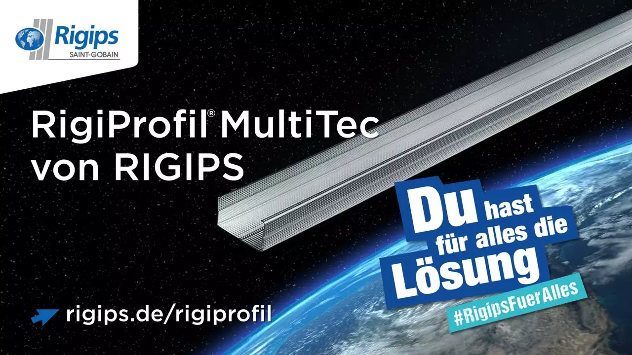 DAS Profil mit Patent. RigiProfil® MultiTec | Rigips